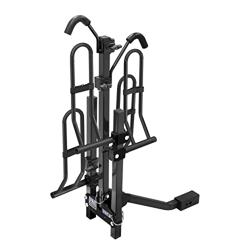 Pro-Series 63134 Q-Slot 2 Black 2-Bike Hitch Mounted Bike Carrier