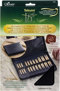 clover takumi combo interchangeable circular knitting needles