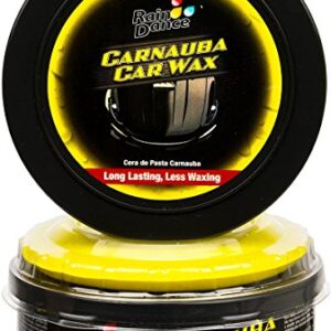 Rain Dance Carnauba Car Wax - 10 Fl Oz - Smoothens Fine Scratches Creating Brialliant and Shiny Surface