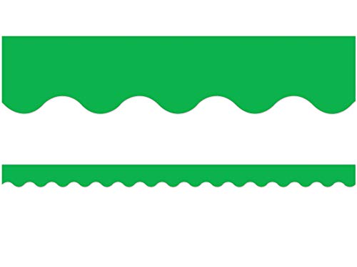 Teacher Created Resources Green Border Trim, Green (4607)