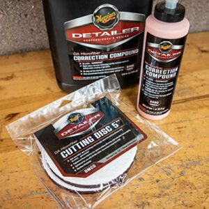 Meguiar's DMC5 DA 5" Microfiber Cutting Disc, 2 Pack