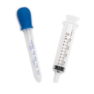 Lixit Nursing and Hand Feeding Syringe and Bottle Kits for Cats, Rabbits, Puppies and Other Pets. (Syringe + Dropper)