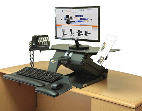 HealthPostures TaskMate Executive 6100 Adjustable Electric Standing Desk