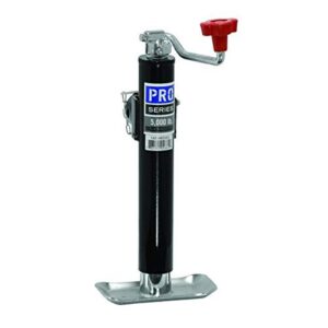 reese 1401460303 pro series weld-on jack , black