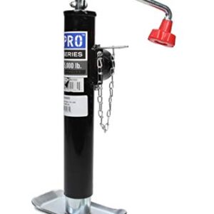 Reese 1401460303 Pro Series Weld-On Jack , Black