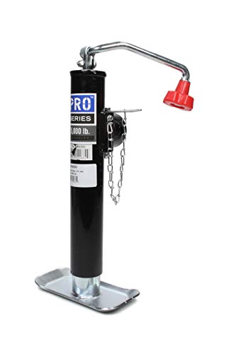 Reese 1401460303 Pro Series Weld-On Jack , Black