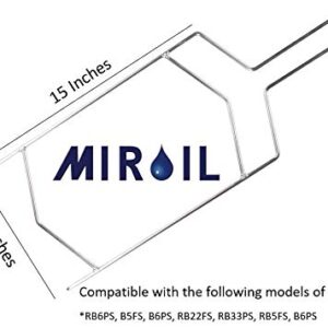 Miroil | BF1A Frame Only | Holder For MirOil Filter Bags | Part 02655 | Filter Fry Oil | Use with EZ Flow Filter Assembly Filter Bags | Durable, Clean with Hot Water | Filter bag sold separately