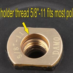 4" DAMO Super-Flex Back Holder/Backer Pads for diamond polishing pads