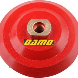 4" DAMO Super-Flex Back Holder/Backer Pads for diamond polishing pads