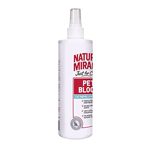 Nature's Miracle Pet Block Repellent Spray Just for Cats, 8-Ounce