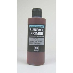 vallejo german red brown primer 200ml paint