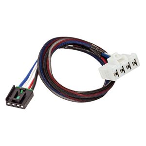 tekonsha trailer brake controller harness, compatible with select chrysler aspen : dodge dakota, durango, ram : ram dakota,silver