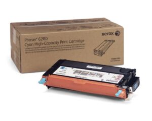 xerox phaser 6280 high capacity print cartridge (cyan)