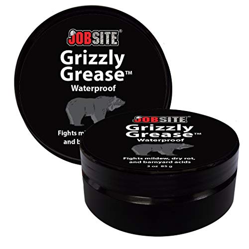 JobSite Grizzly Grease Waterproofing - Leather Protector - 3 oz