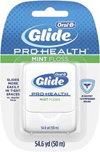 crest glide mint dental floss 54.6 yards