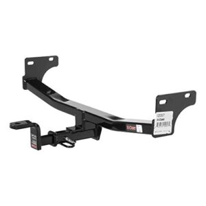 curt 120573 class 2 trailer hitch with ball mount, 1-1/4-inch receiver, compatible with select jeep compass, patriot