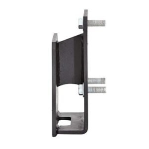 smittybilt tire relocation bracket (black) - 3721