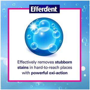 Efferdent Anti-bacterial Denture Cleanser, 2-Pack