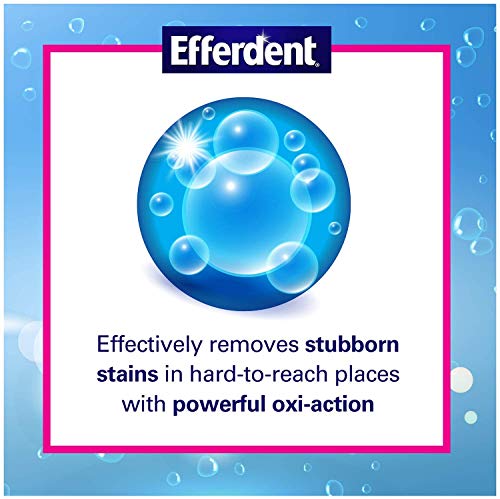 Efferdent Anti-bacterial Denture Cleanser, 2-Pack