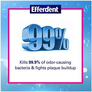 Efferdent Anti-bacterial Denture Cleanser, 2-Pack