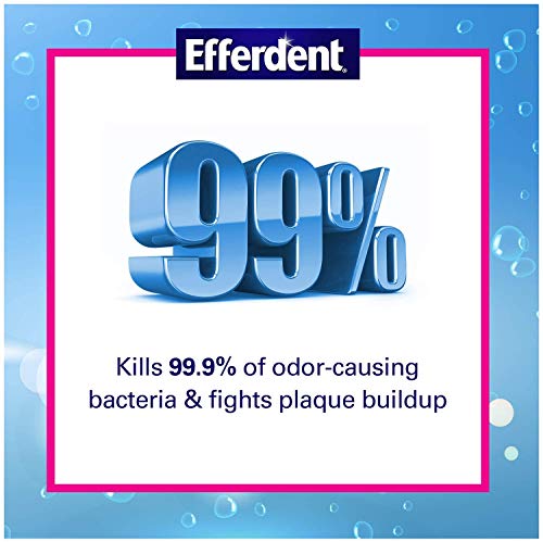 Efferdent Anti-bacterial Denture Cleanser, 2-Pack