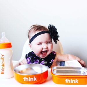 Thinkbaby BPA Free Bento Box (Orange)