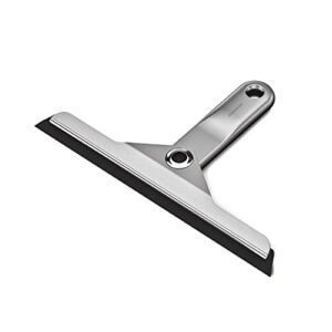 simplehuman foldaway squeegee, stainless steel