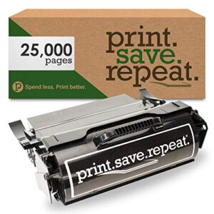 print.save.repeat. lexmark t650h11a high yield remanufactured toner cartridge for t650, t652, t654, t656 laser printer [25,000 pages]