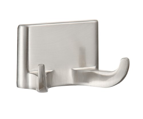 Hardware House 689448 Sunset Collection Double Robe Hook, Satin Nickel