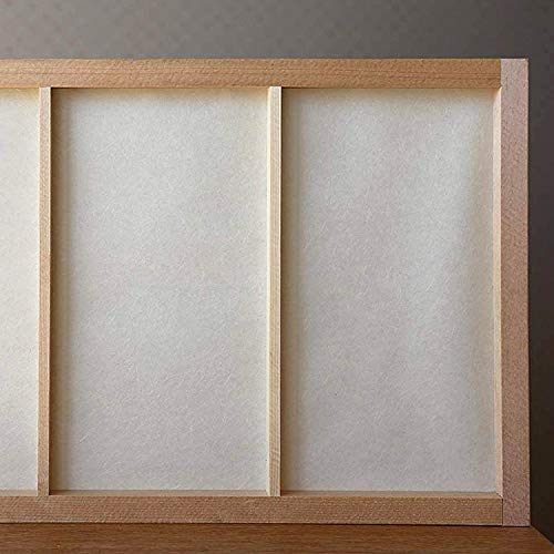 ONAO Shoji Paper Roll (11 x 118 Inch), Shoji Screen Replacement Paper, Japanese Shoji Gami, Made in JAPAN, Natual White