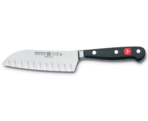 wusthof classic hollow-edge santoku 4182 , 5"