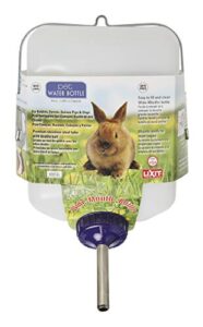 lixit 64oz / half gallon weather resistant water bottle for rabbits and other small animals. (pack of 1)