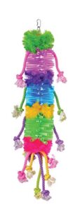 prevue pet products calypso creations caterpillar bird toy 62665