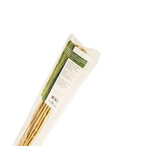 Hydrofarm HGBB4 4' Natural, pack of 25 Bamboo Stake, Tan