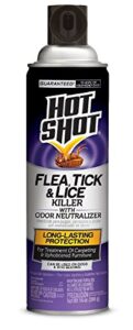 hot shot flea, tick & lice killer with odor neutralizer (aerosol) 14 oz (1 pack)