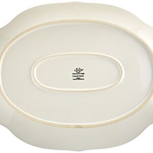 Lenox French Perle Oval Platter, White -