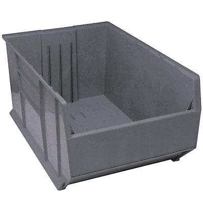 Quantum Storage Systems QRB246GY RACKBIN Container Gray, 47-7/8"L x 23-7/8"W x 17-1/2"H