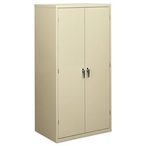 hon sc2472l assembled storage cabinet, 36w x 24-1/4d x 71-3/4h, putty