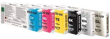 EUV-WH Roland ECO-UV Version 2 Ink 220cc Cart WHITE