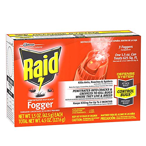 Raid Concentrated Deep Reach Fogger (Pack - 1)