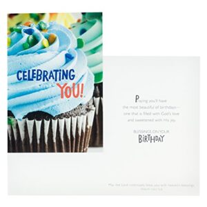 DaySpring - Inspirational Boxed Cards - Birthday - Cupcakes - 62991,Multi Color