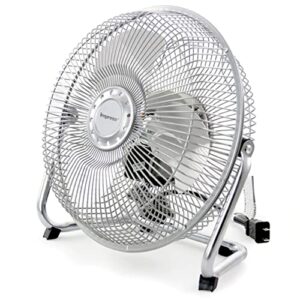 better chef impress im-709v floor fan, 9 inches, white