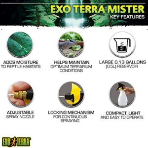 Exo Terra Mini Mister Spray Bottle, 16-Ounces