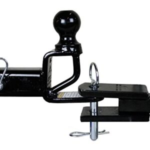 ATV TEK, Trio HD Receiver 2 Inches Multi-Purpose Hitch with Ball Mount, Heavy-Duty Tow Hitch