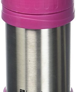 Laptop Lunches Bento-ware17oz Insulated Stainless Steel Lunch Jar, Pink Thermos - Holds Temp for up to 6 Hours