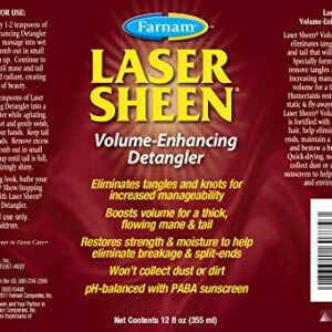 Farnam Laser Sheen Volume-Enhancing Detangler, 12 fl. oz.