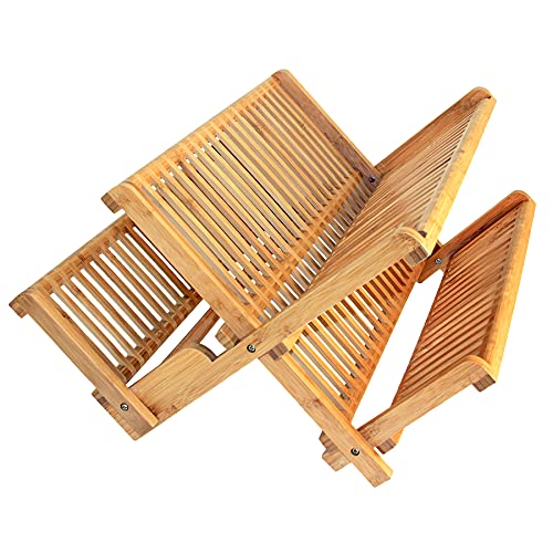 Totally Bamboo Collapsible Dish Drying Rack