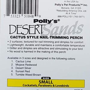 Polly's Desert Sands Bird Perch, Small