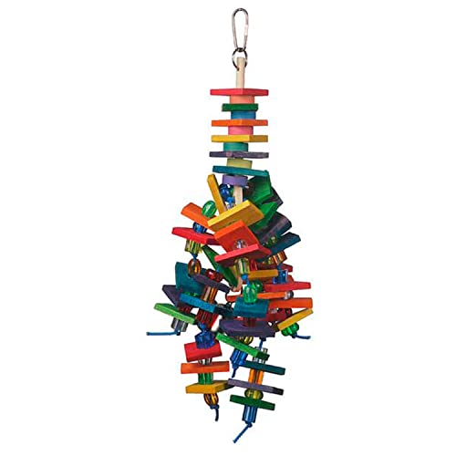 Super Bird Creations SB670 Stir It Up! Bird Toy, Medium/Large Bird Size, 17" x 8"