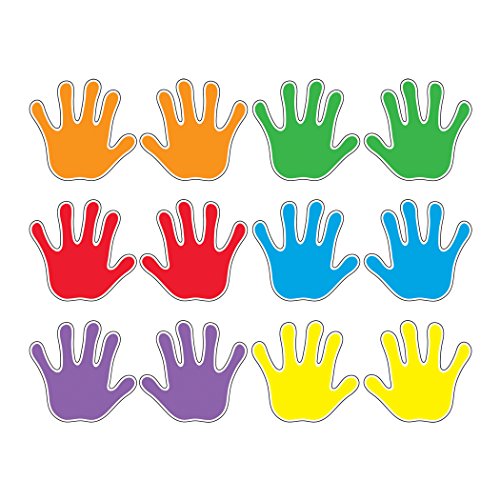 Trend Enterprises Handprints Classic Accents® Variety Pack, Pack of 36 (T-10930)